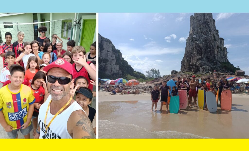 Projeto Social Curtume efetua aulas de surf e outras atividades para ...